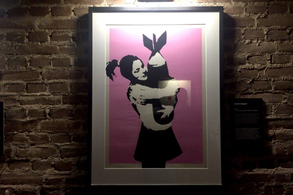 Banksy 'Bomb Hugger' | The Art of Banksy